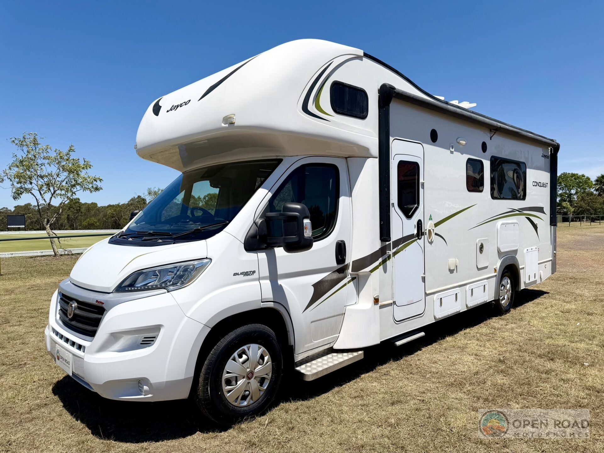 2021 Jayco Conquest 25-1 – ISLAND BED – LOW KM’S - Open Road Motorhomes